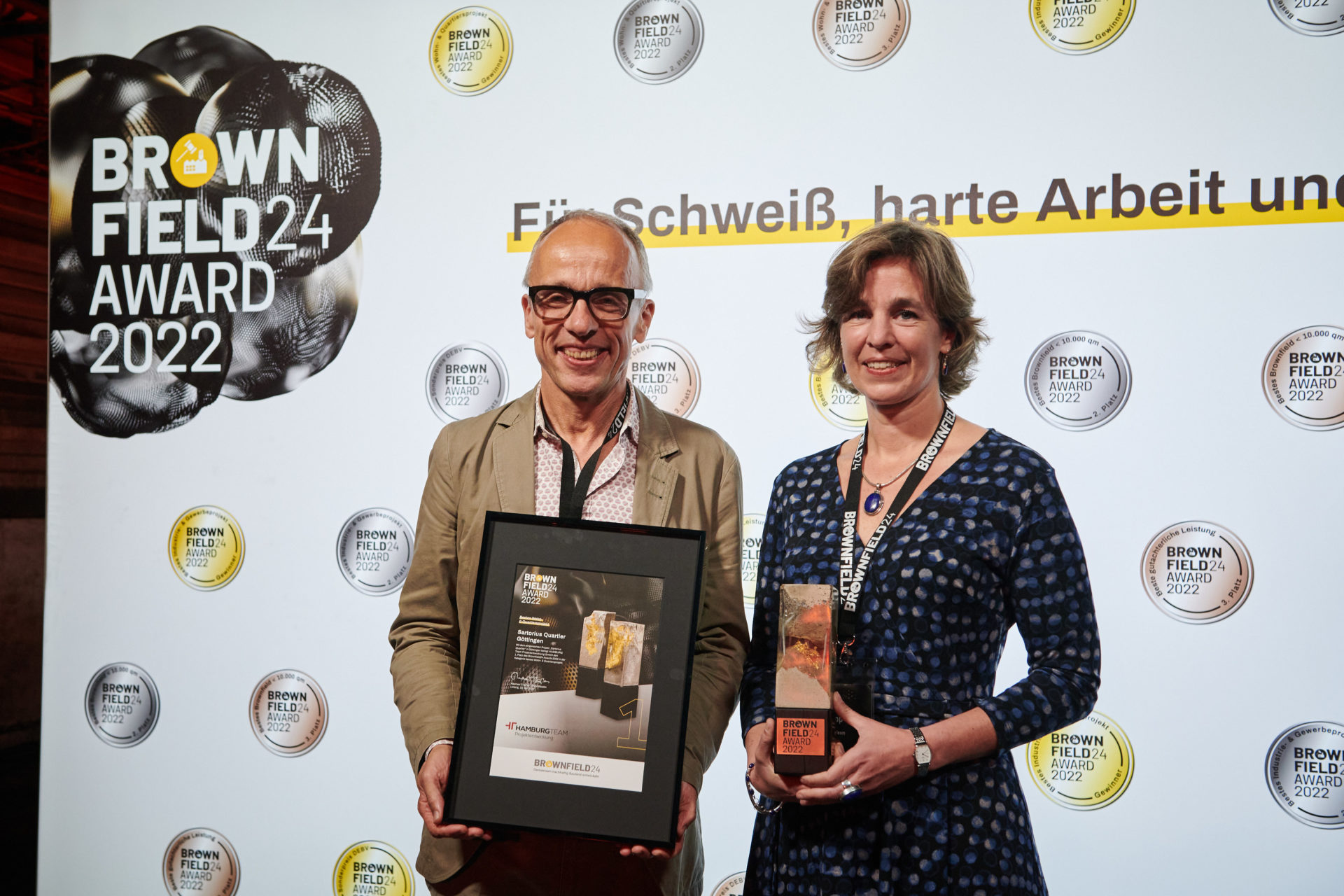 Brownfield24 Award Gold für das Sartorius Quartier